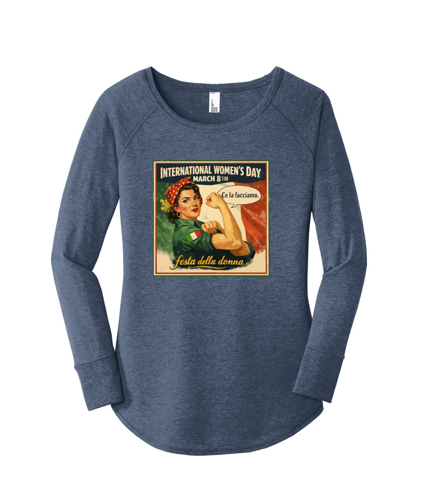 International Women's Day Tunic – La Bottega della Nonna