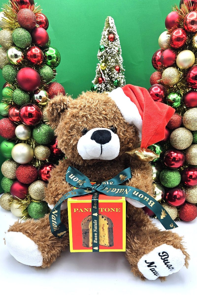 Christmas - Buon Natale Teddy Bear – La Bottega della Nonna