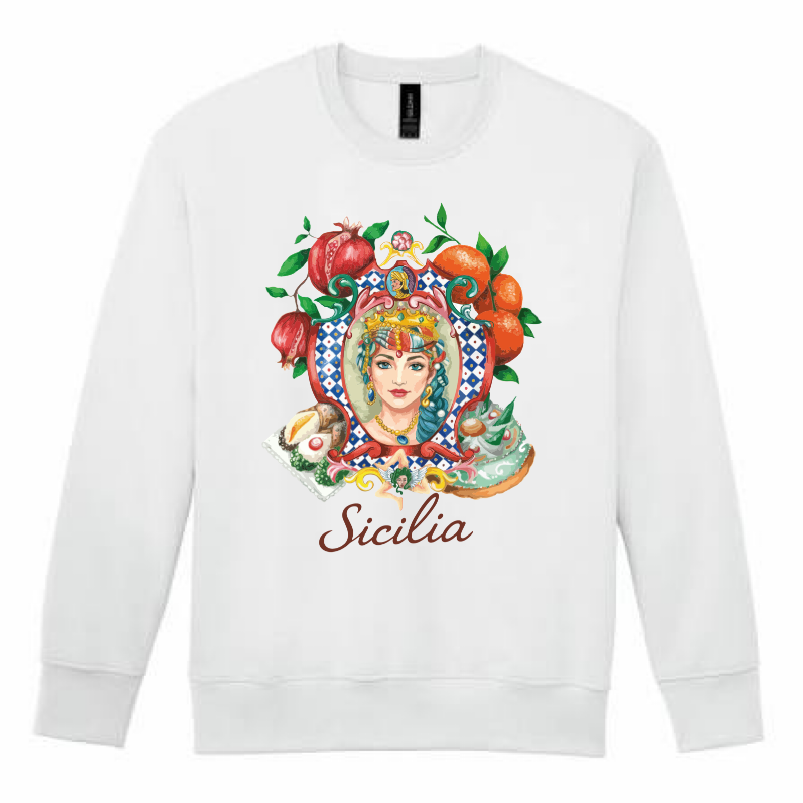 The Testa di Mora Sweatshirt – La Bottega della Nonna